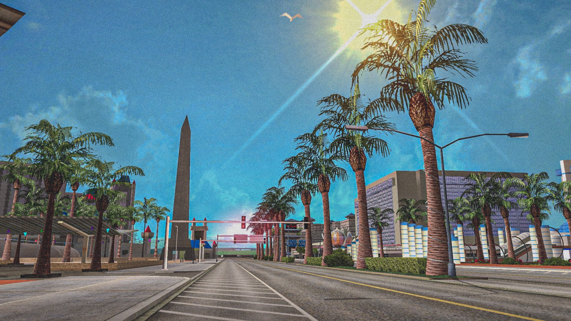 The Main Street of Las Venturas - GTA San Andreas Wallpapers